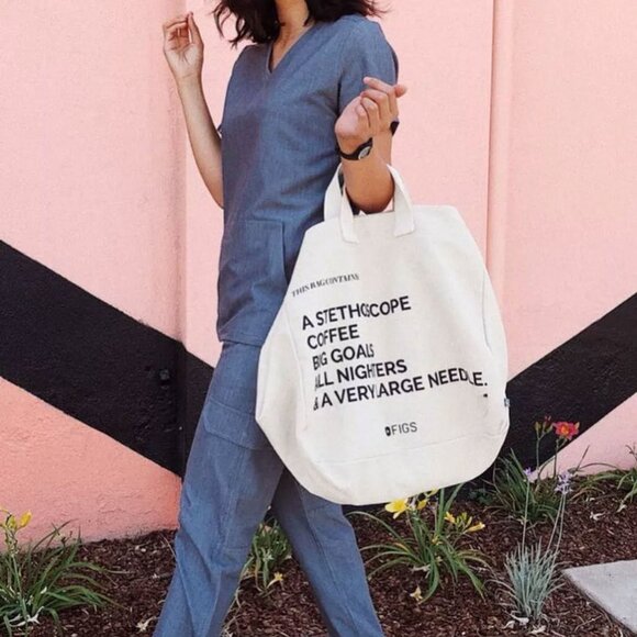 Figs | Bags | Figs Canvas Tote Rare | Poshmark